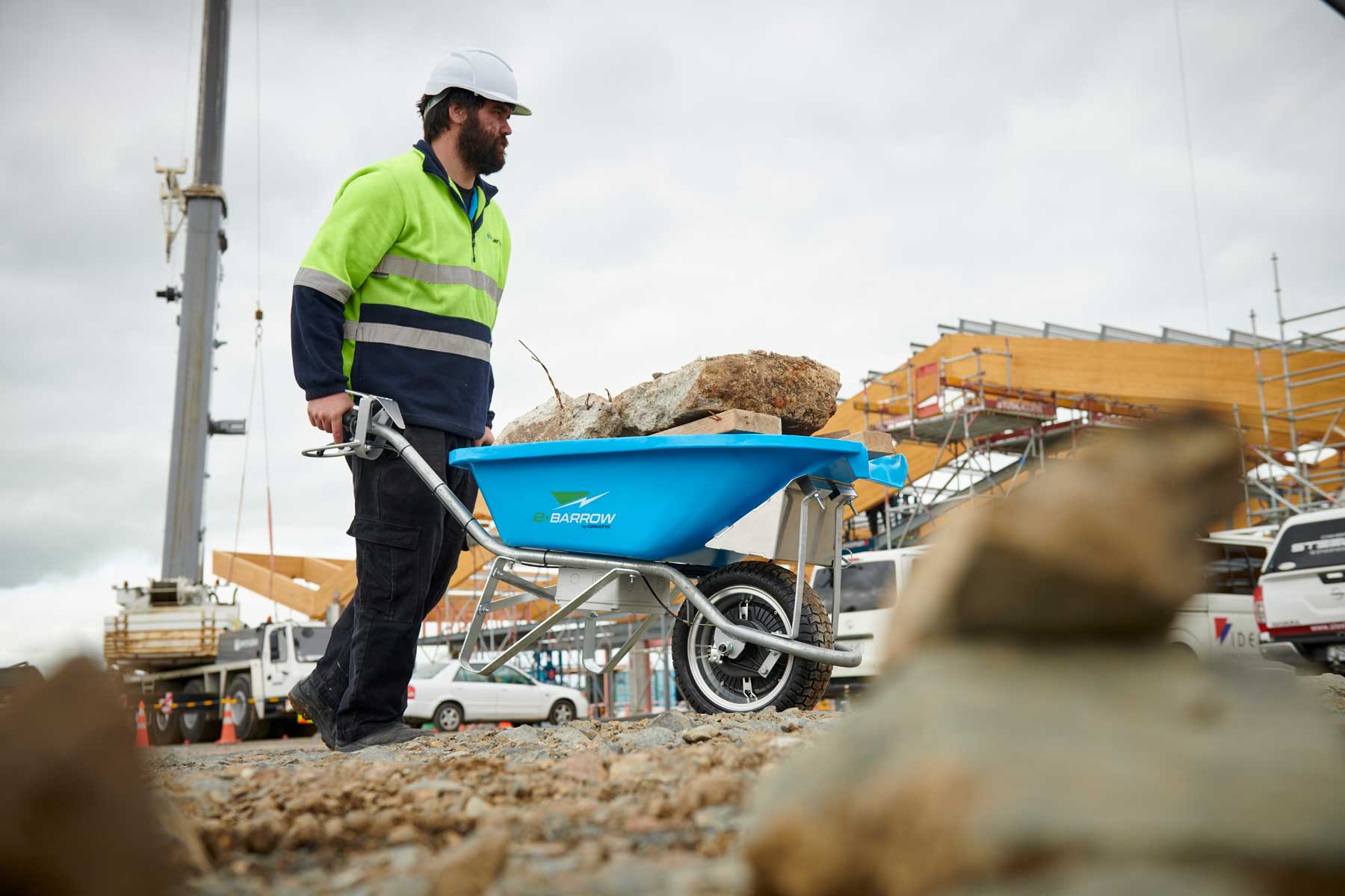 About The E-Barrow | Motorised Wheelbarrow | E-Barrow – Ebarrow By Greens